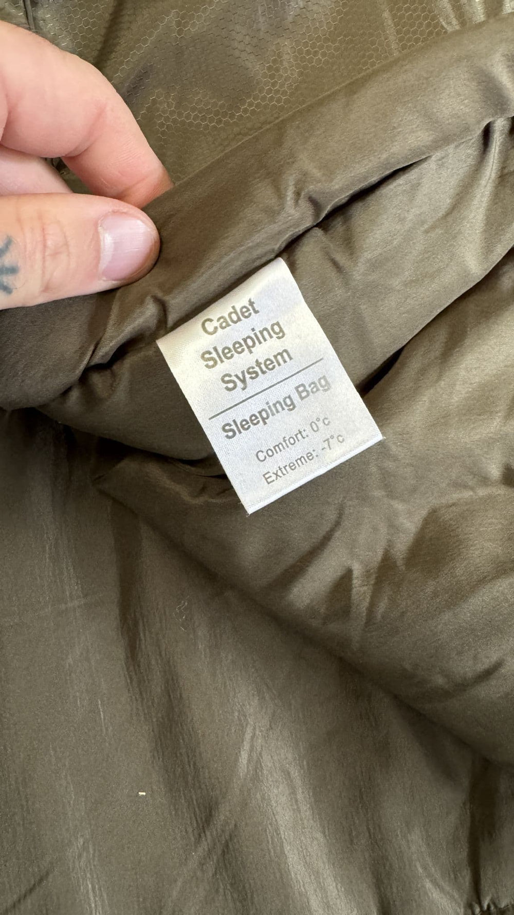 Military Cadet Sleeping Bag System – Preppers Shop UK